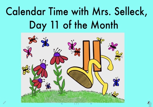 Calendar Time with Richelle Selleck, Day 11 of the Month | TpT