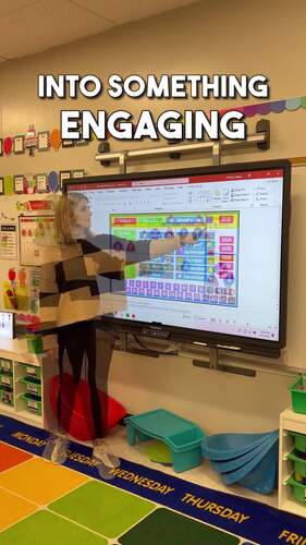 January Morning Meeting Slides for Kindergarten, Editable Daily Digital ...