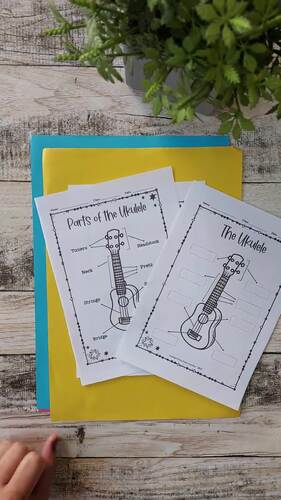 80+ Ukulele Worksheets: Chords by Key, Rhythm & Strumming Patterns