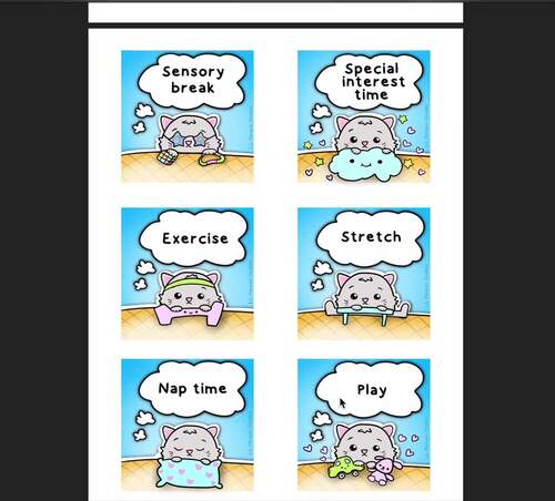 Routine Cards & Charts, ASD Daily & Weekly Visual Schedule, Classroom ...