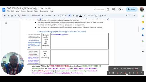 AP African American Studies DBQ Outline – SPY Method for Success! by Dr ...