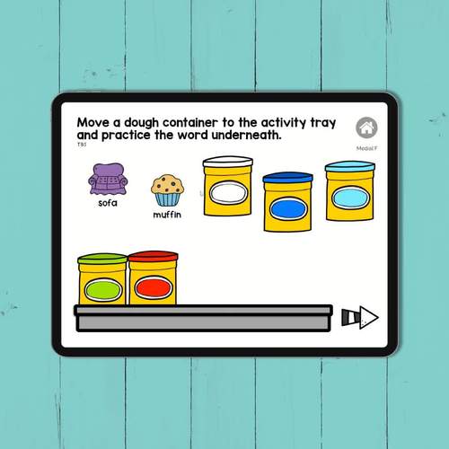 Earth Day Dough Speech Therapy Articulation and Language Boom Cards