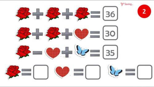 Valentine's Day Math Logic Puzzle | Brain Teasers Digital and Printable