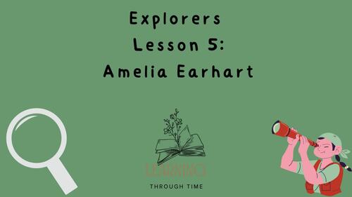 Elementary Social Studies History: Amelia Earhart Lesson | TPT