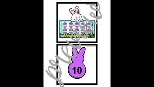 Easter Literacy and Math Task Cards Low Prep Clip Cards PreK-2nd ...