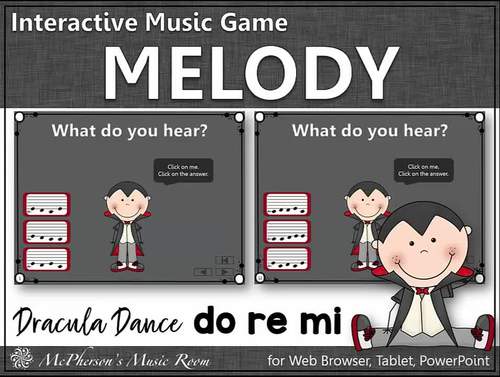 Solfege | Halloween Music Interactive Melody Game Do Re Mi {Dracula Dance}