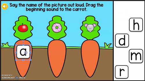 Spring Beginning Sounds Matching Activity | Digital Google Slides