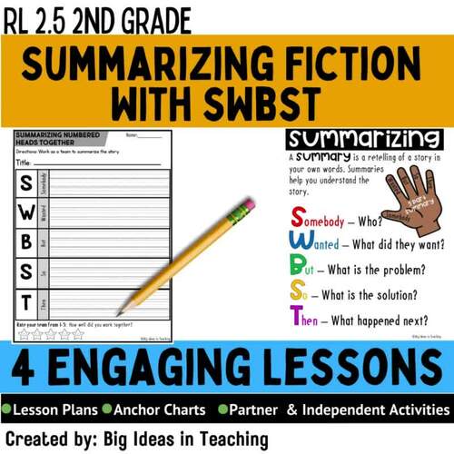 RL2.5 Summarizing with SWBST: Somebody Wanted But So Then Strategy