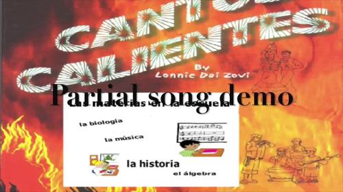 Las Materias de la Escuela –Taught Musically PDFs and MP3 (Digitally ...