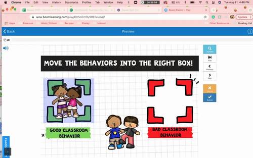 Classroom Behaviors: Sorting Game BOOM CARDS by LifeFluent - Health ...