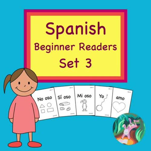 Spanish Beginner Readers with Syllable and Word Cards - Set 3 by Robin ...