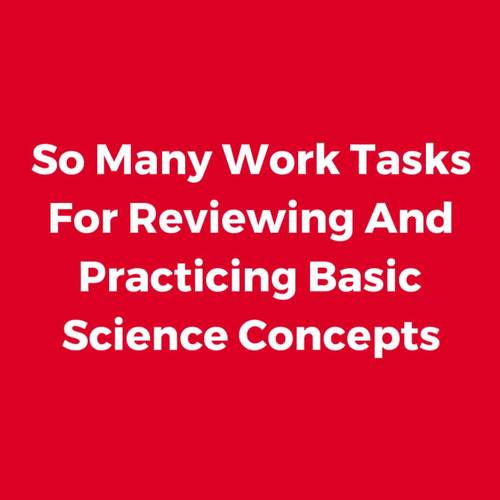 Big Box Of Work Tasks: Science Skills by File Folder Heaven | TPT