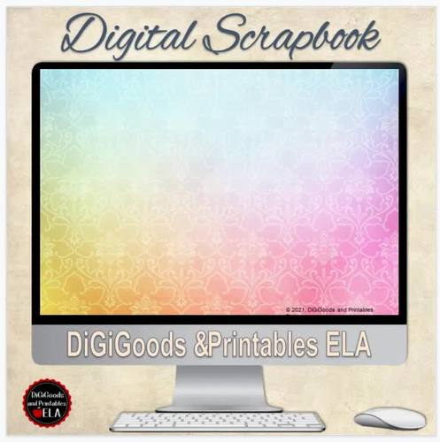 DIGITAL MEMORY BOOK SCRAPBOOK End Of Year Activities Keepsake Fun Resources
