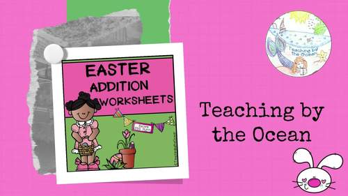 Addition to 20 Fact Fluency Worksheets - Easter Themed by Teaching by ...