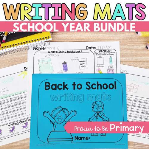 Writing Prompts Paper with Picture Box Creative Writing Center Journal ...