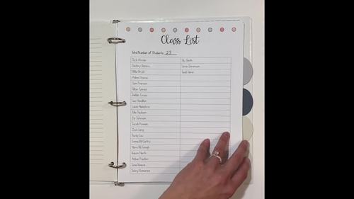 Substitute Binder - Editable! by Sprouting Little Learners | TPT