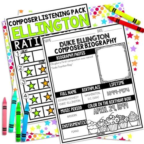 Black History Month | Duke Ellington ★ by Agee and Row | TPT