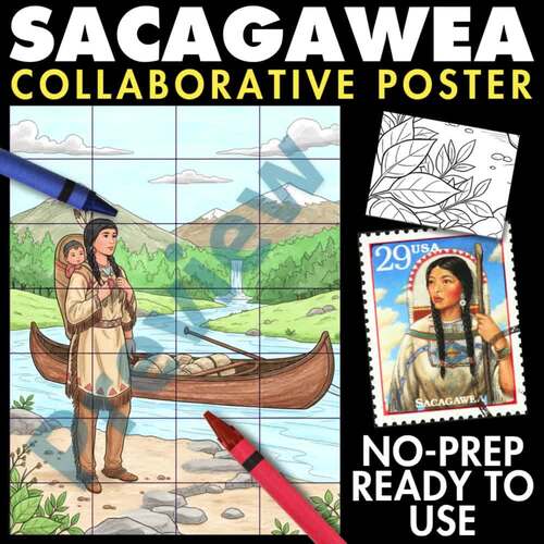 Sacagawea Craft Native American Heritage Month Activity Collaborative ...