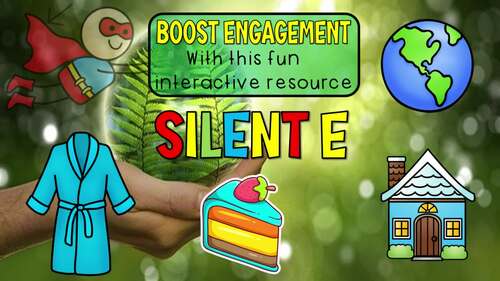 silent e posters |cut and paste worksheets by Murphys lesson design studio