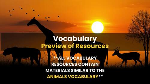 Vocabulary Activities & Templates | Butterfly Life Cycle | Booklets & MORE