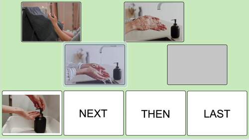 4 Step Sequencing Task Pictures - ADLs, IADLs - Adult Speech Therapy ...