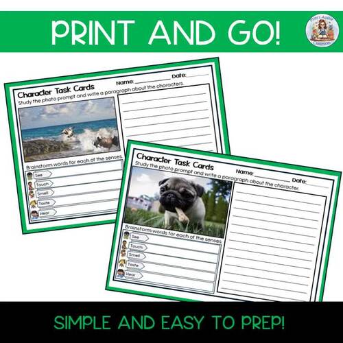 Narrative Writing Prompt Task Cards Grades 3 to 6 | Australian Curriculum