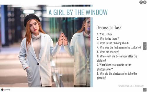 A Girl by the Window - Lesson Plan by Nik Peachey's ESL Online Publications