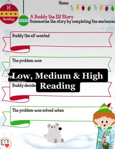 Elfmas by loveourlibrary | TPT