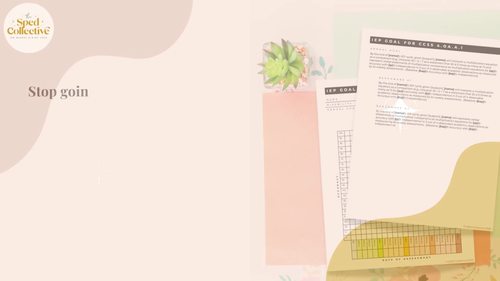 Multiplication Goals for IEP by Jen Murphy - Sped Collective | TPT