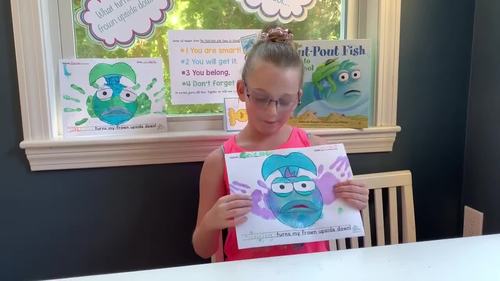 POUT-POUT FISH Book Companion (Bulletin Board Set, Writing Prompt & Craft)