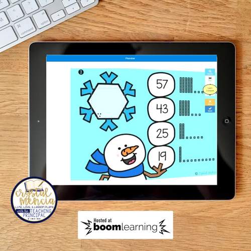 2NBT6 Adding Four 2-digit Numbers Boom Cards™ | Distance Learning