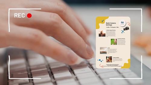 Basic Camera Settings- Fill-in-the-blank and Answers Worksheets | TPT