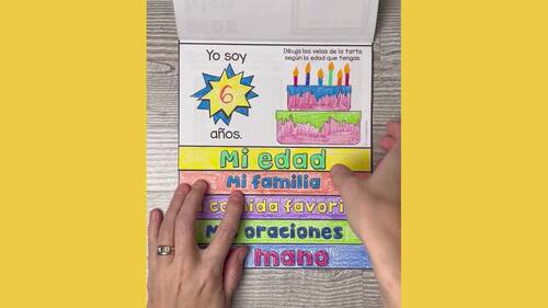 All About Me SPANISH Christian Bible Activity Flip Book | Todo sobre mí