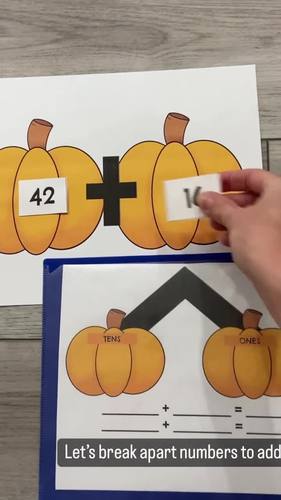 Addition Strategies: Break Apart Tens and Ones | TPT