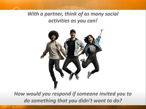 Replying to Invites / Complete Communicative ESL Lesson for B2 Level ...