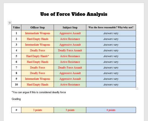 Use of Force Video Analysis 1 for Law Enforcement | TPT