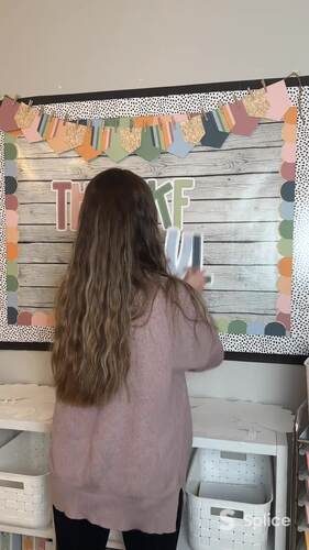 Thanksgiving Bulletin Board Kit | NEUTRAL Trendy Thanksgiving ...