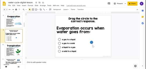 Water Cycle Activity - Interactive Lesson | TPT
