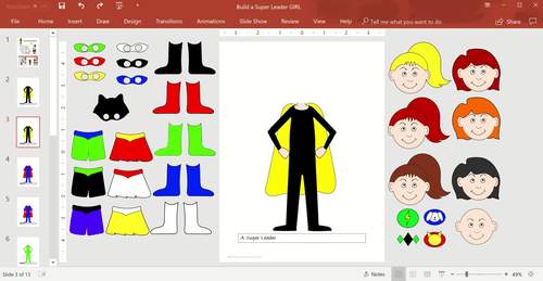 Build a Superhero Leader BOY & GIRL Bundle by TECHnically Learning
