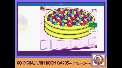 Boom™ Cards: Articulation Hidden Object Ball Pit by Katrina Bevan