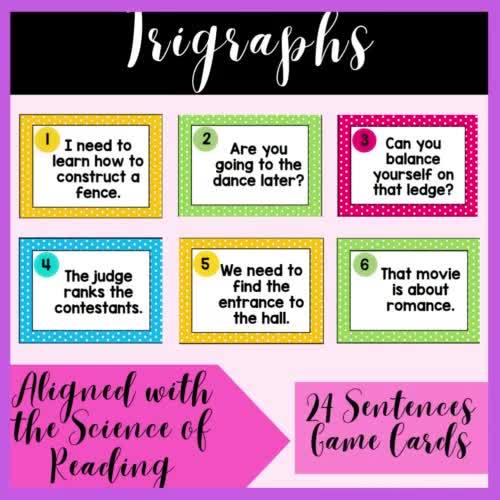 WRITE THE ROOM PHONICS | Trigraphs DGE NGE NCE LGE | Classroom Games