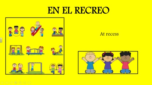 Distance Learning Special: En el recreo (Verbos) - Video Minilesson ...