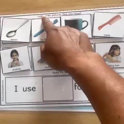 Describing Objects by Function | Functional Life Skills (Object) Speech ...