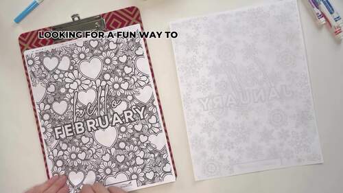 Hello May Coloring Sheet — Spring Activities by Curated Classroom Resources