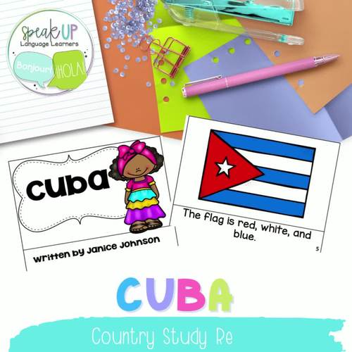 Cuba Country Study Reader & Activities Print & Digital with Audio - English