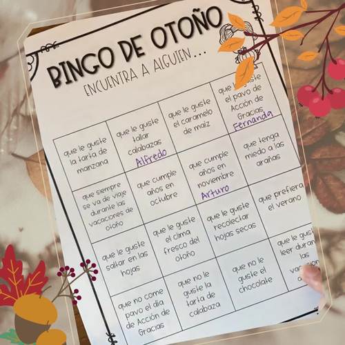 Fall activities in Spanish - Actividades de otoño by The Dual Language Hero