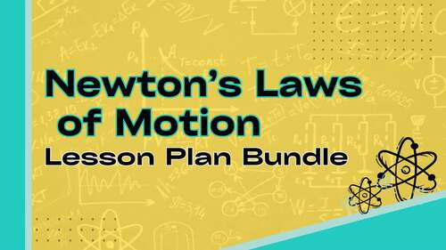 Newton's Laws PPT | Full Unit Bundle | Physics (Forces, 3 Laws, Dynamics)
