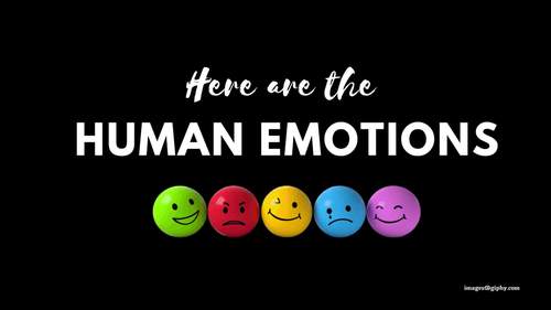 The Human Emotions. PPTx. Adjectives. Vocabulary. Feelings. ESL. EFL. ELA.