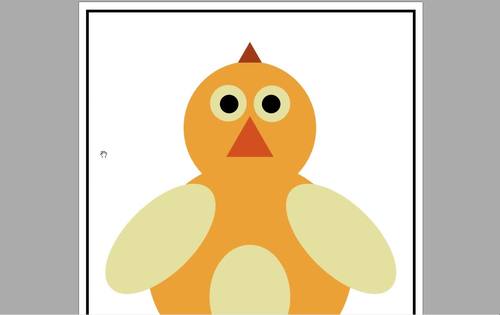 Spring-Themed 2D Shapes Chick Cutting Activity Worksheets,Spring ...