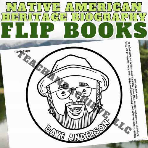 Native American Heritage Month Biography Research Flipbook Native American